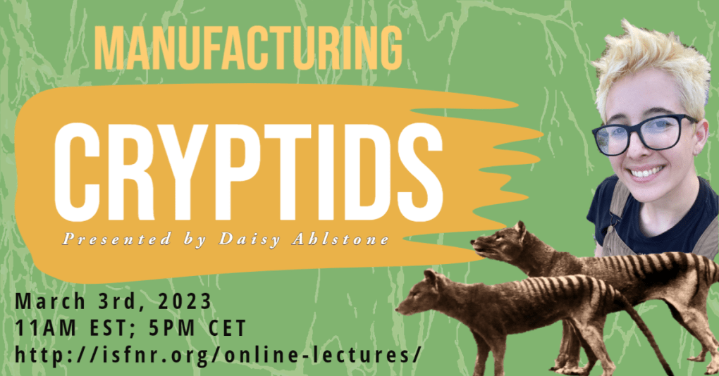 Manufacturing Cryptids: Daisy gives a presentation! – Daisy Marie Ahlstone